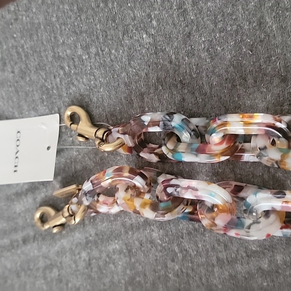 Coach | Accessories | Coach Resin Chain Strap Price For | Poshmark